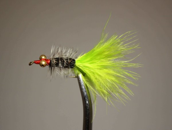 Crappie Candy Black and Chartreuse - Breambugs.com